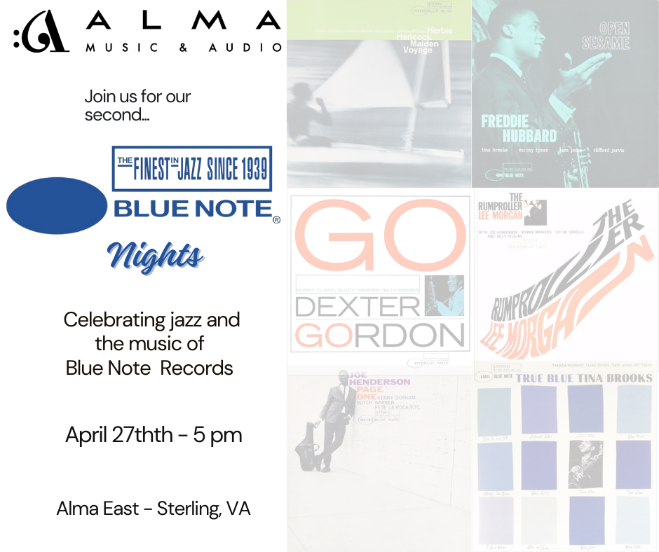 Dive Deeper into Jazz: 2nd Blue Note Nights Event! — Alma Music and Audio