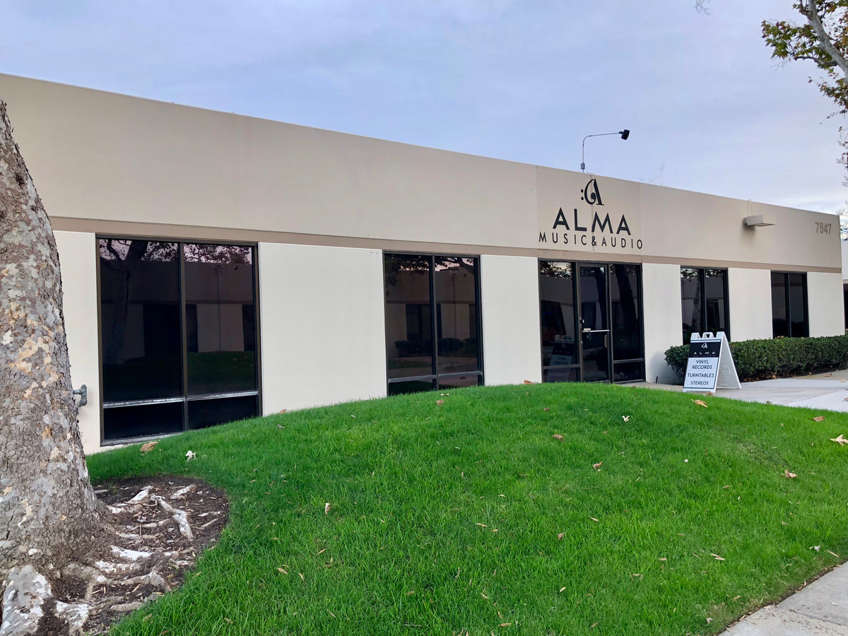 New location is now OPEN! — Alma Music and Audio