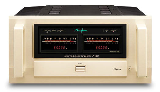 Accuphase A-80 Stereo Power Amplifier — Alma Music and Audio